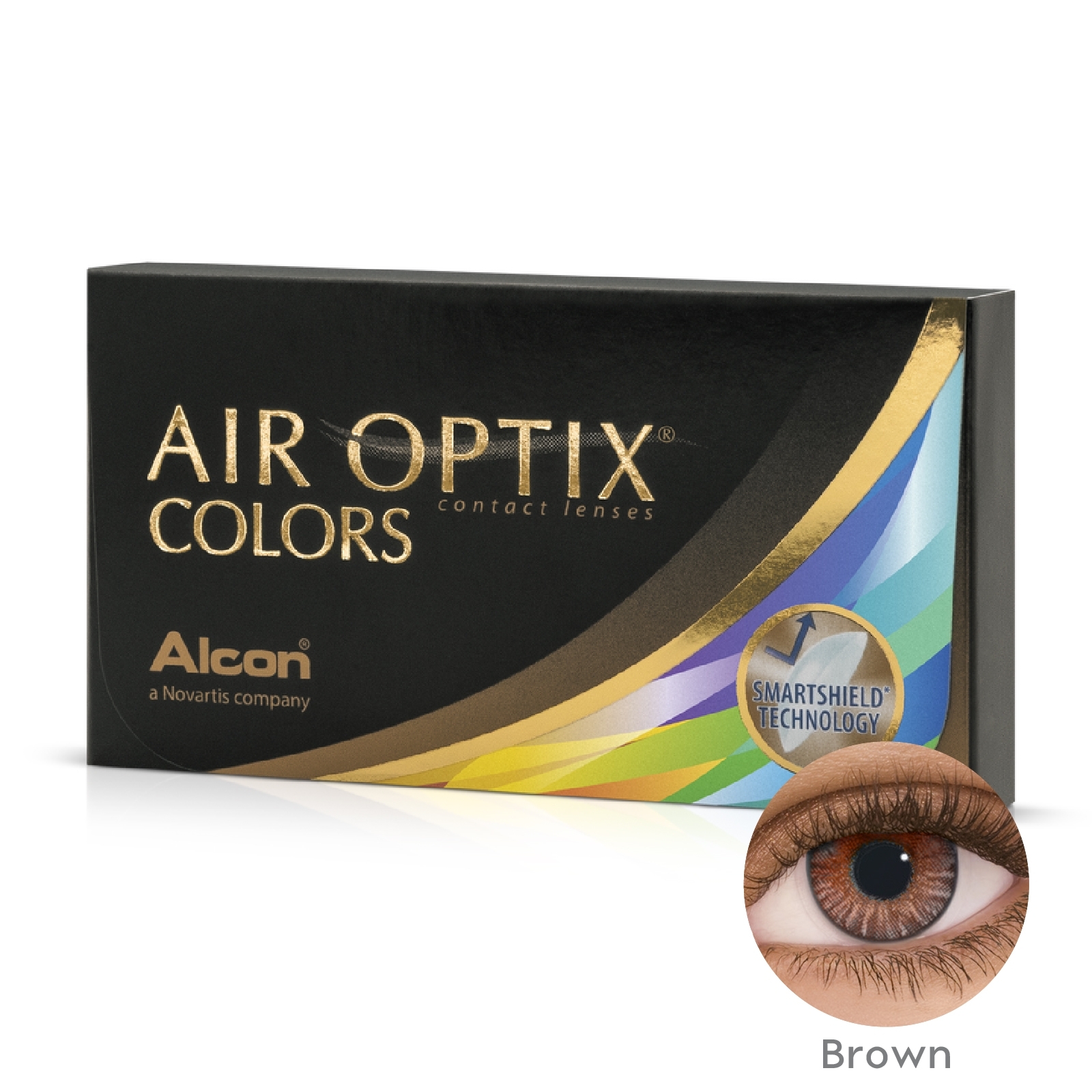 Air Optix colors Brown - Lenzbuy®